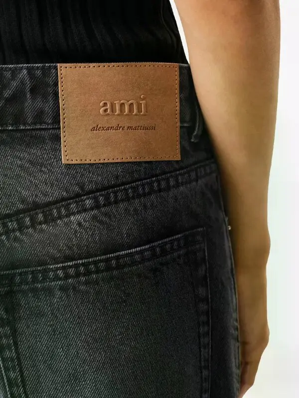 AMI Paris Large Fit Cotton Jeans