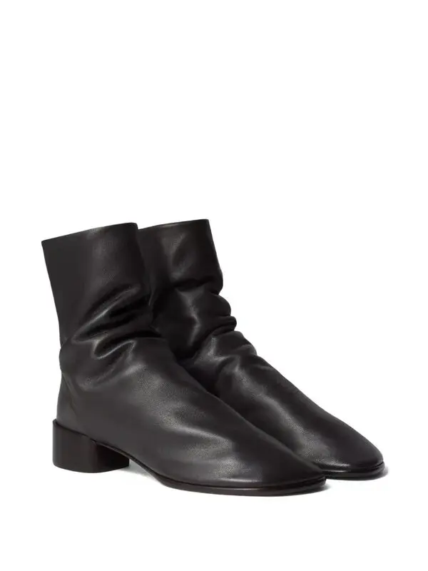 LEMAIRE Glove Zip Ankle Boots