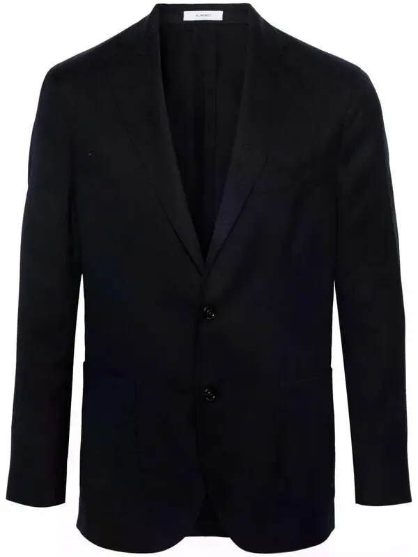 Boglioli K Wool Suit Jacket - Blue