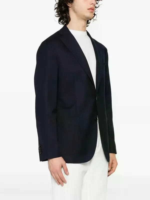 Boglioli K Wool Suit Jacket - Blue