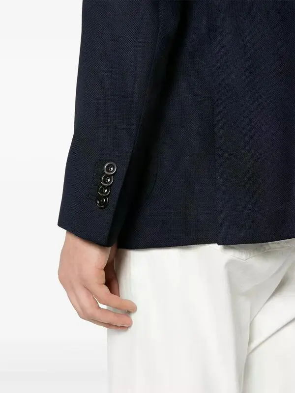 Boglioli K Wool Suit Jacket - Blue