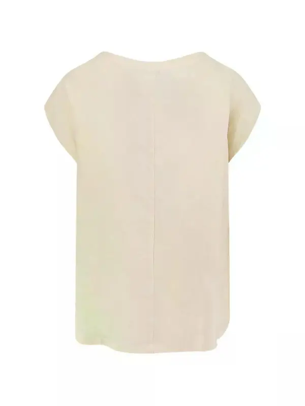 Aspesi Lace-up T-shirt - Neutrals