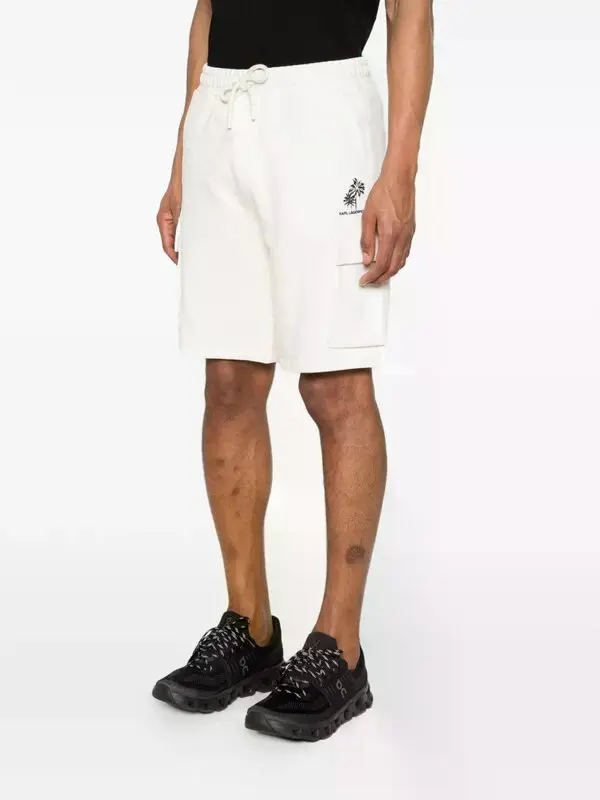 Karl Lagerfeld Cargo Print Shorts