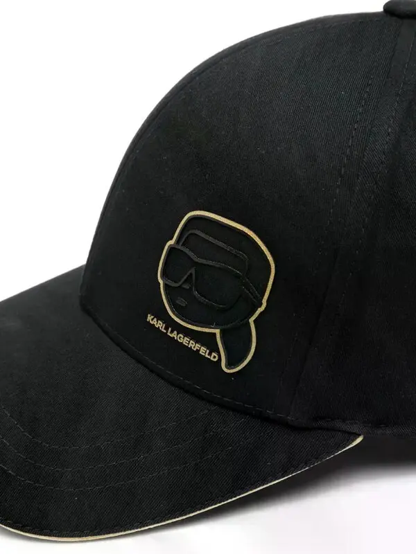 Karl Lagerfeld Logo Baseball Cap