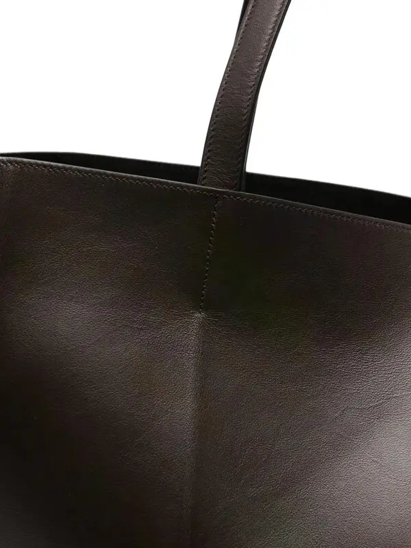 TOTEME Roam Leather Tote Bag - Brown
