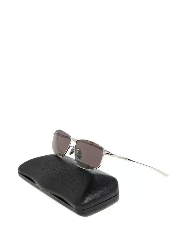 Balenciaga Rectangle-frame Sunglasses - Silver