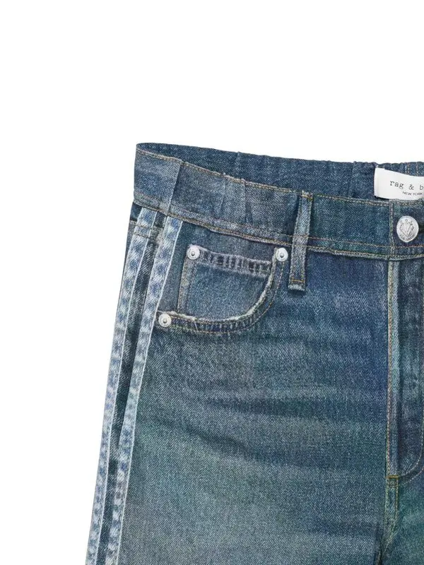 Rag & Bone Miramar Side-stripe Trousers - Blue