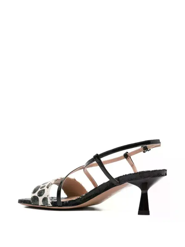 Roberto Festa Patterned Open-toe Sandals