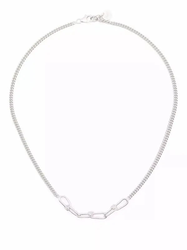 Annelise Michelson Wire Boyfriend Chain Necklace - Silver