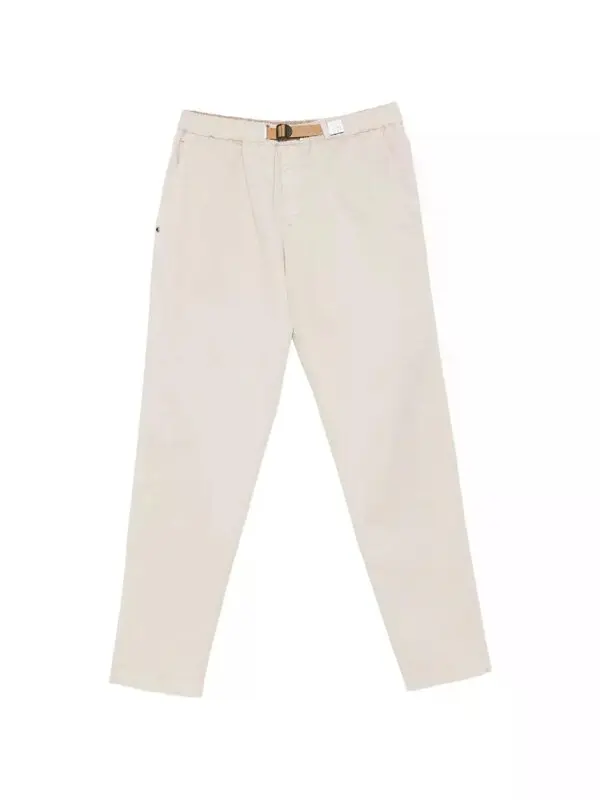 WHITE SAND Elasticated Belt Trousers