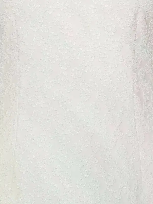 ROTATE BY BIRGER CHRISTENSEN Jacquard Midi Dress