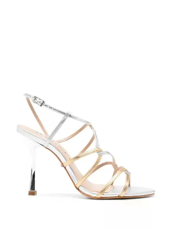 WERNER Strappy Heeled Sandals With Buckle Fastening
