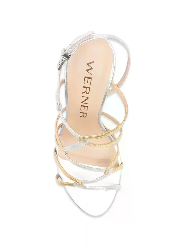 WERNER Strappy Heeled Sandals With Buckle Fastening