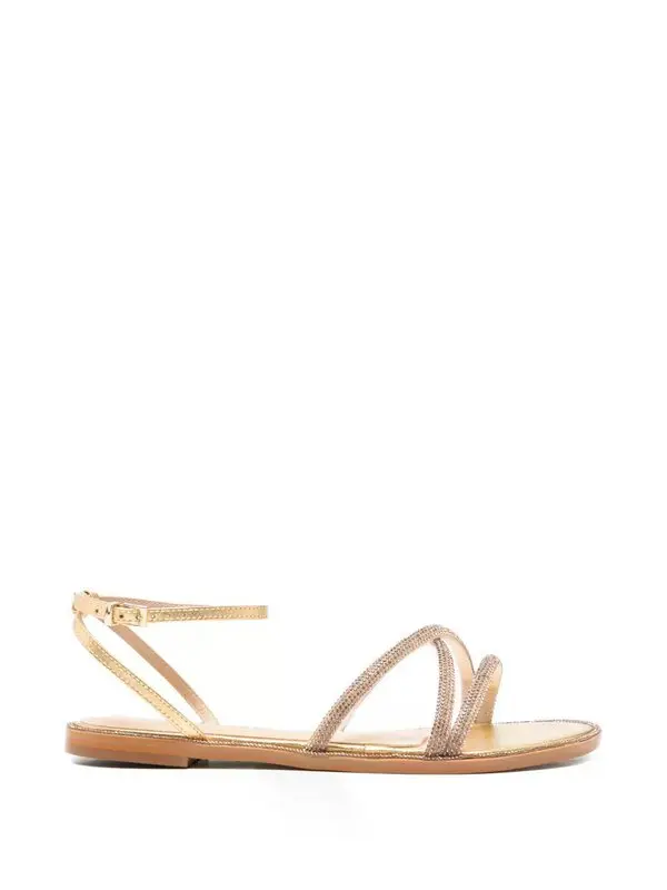 WERNER Embellished Flat Sandals