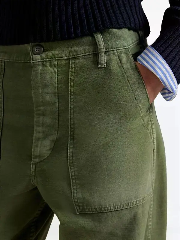 Polo Ralph Lauren Button-tab Straight Trousers - Green