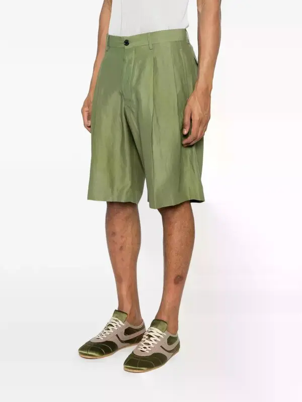 LANEUS Pleated Shorts