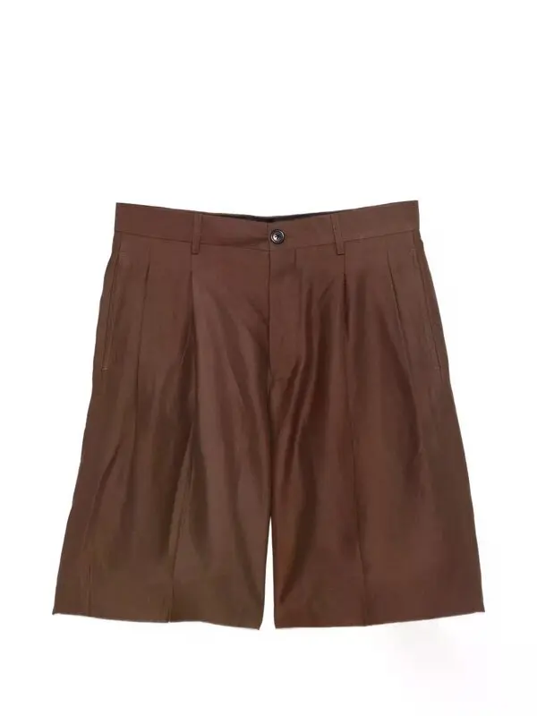 LANEUS Pleated Shorts