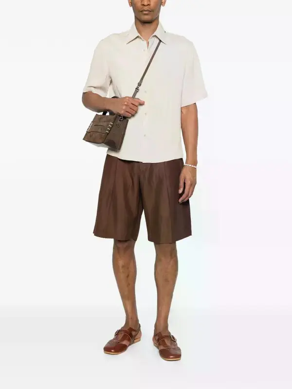 LANEUS Pleated Shorts