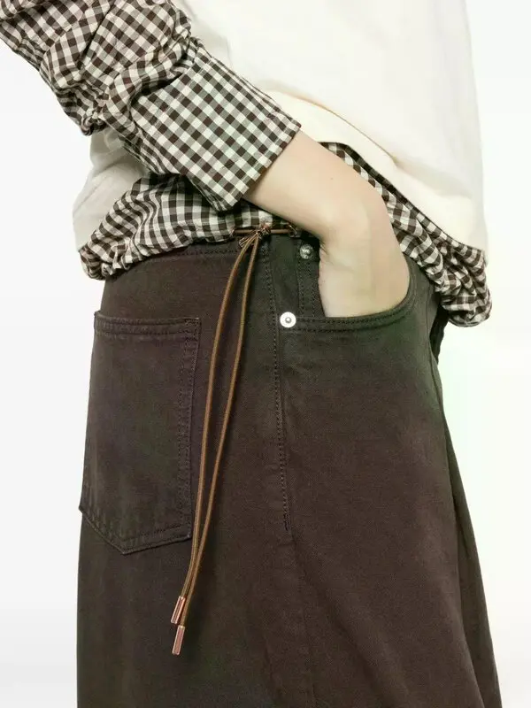 Moncler Gingham Layered T-shirt - Neutrals