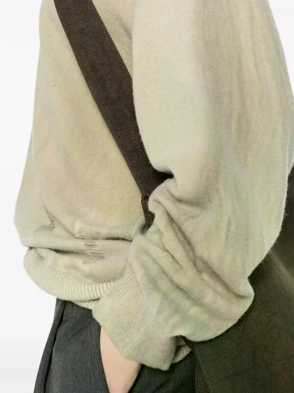 Our Legacy Slant Distressed Sweater