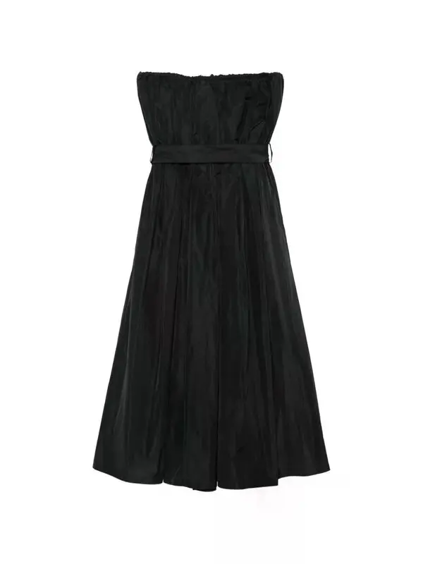 MSGM Buttoned Belted Dress