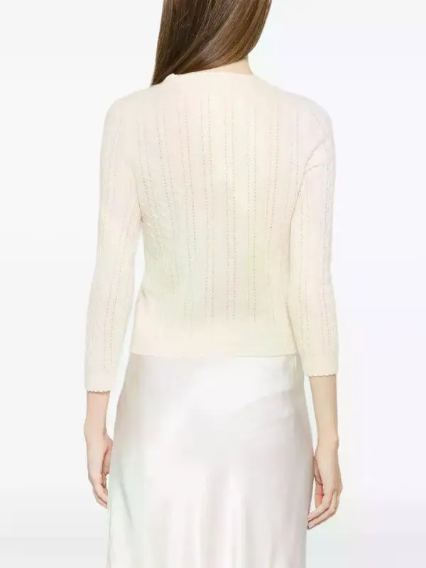 DÔEN Danae Cable-knit Cardigan