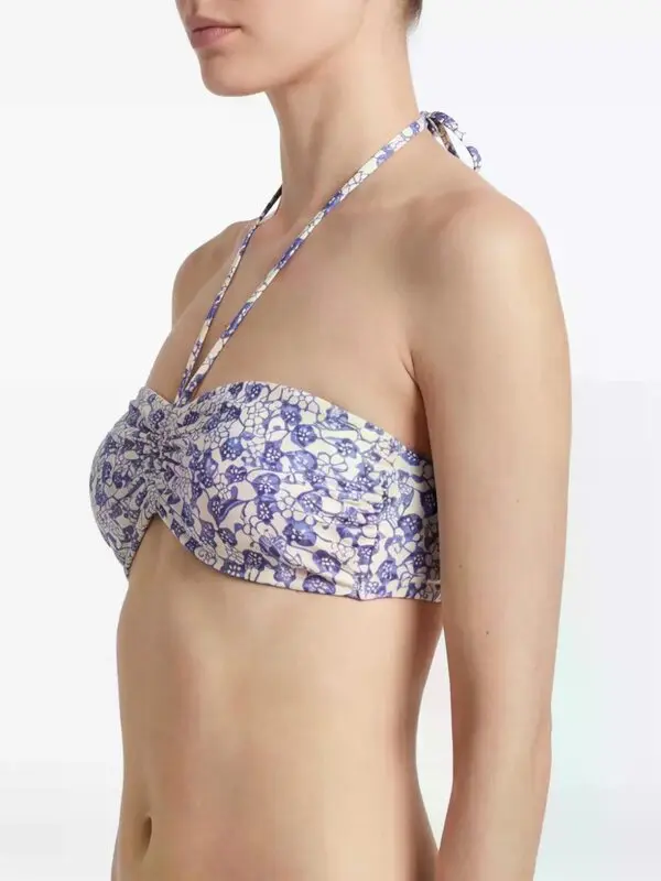 Isabel Marant Étoile Floral Knot Bikini Top