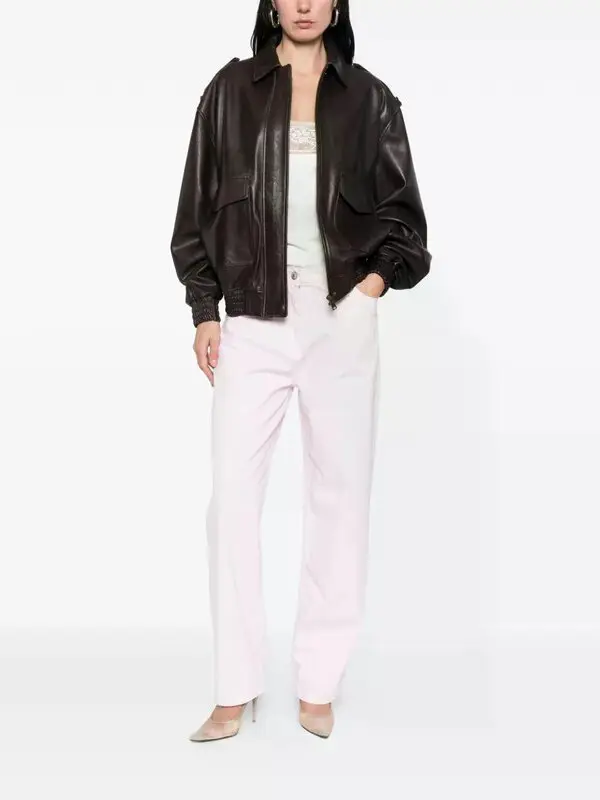 Magda Butrym Button Denim Trousers