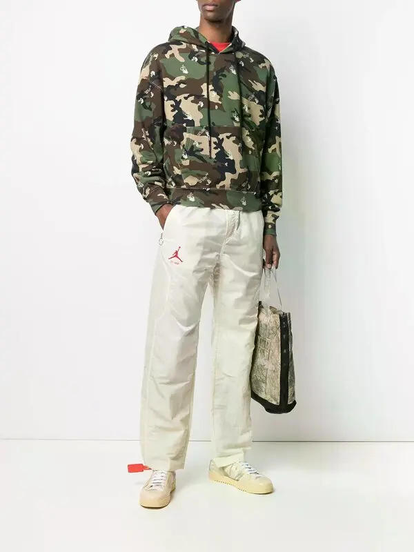 Nike X Off White Logo-print Track Pants