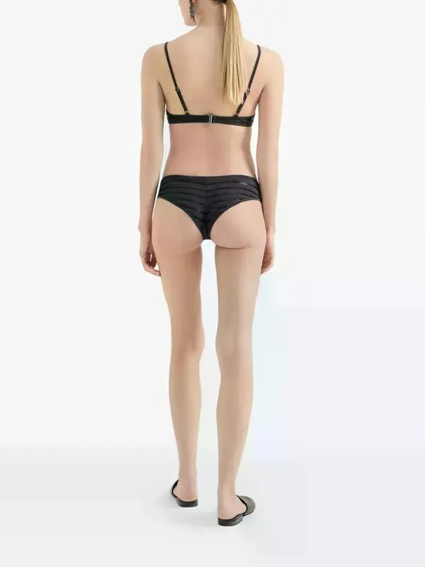 Brunello Cucinelli Striped Monili Bikini Bottom