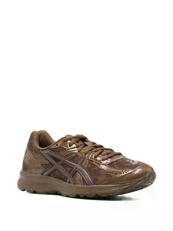 Asics Logo Laced Sneakers - Brown
