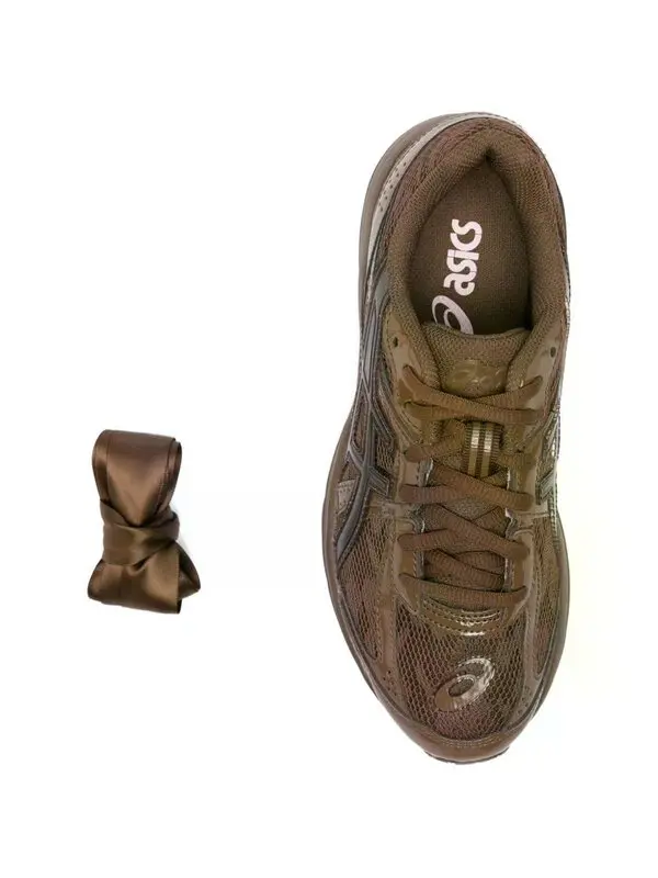 Asics Logo Laced Sneakers - Brown