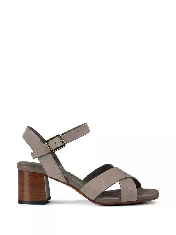 DOUCAL'S Cross-strap Sandals - Grey