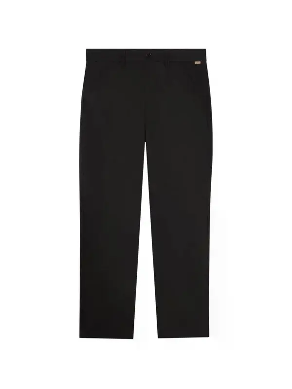 Burberry Cotton Twill Chinos - Black