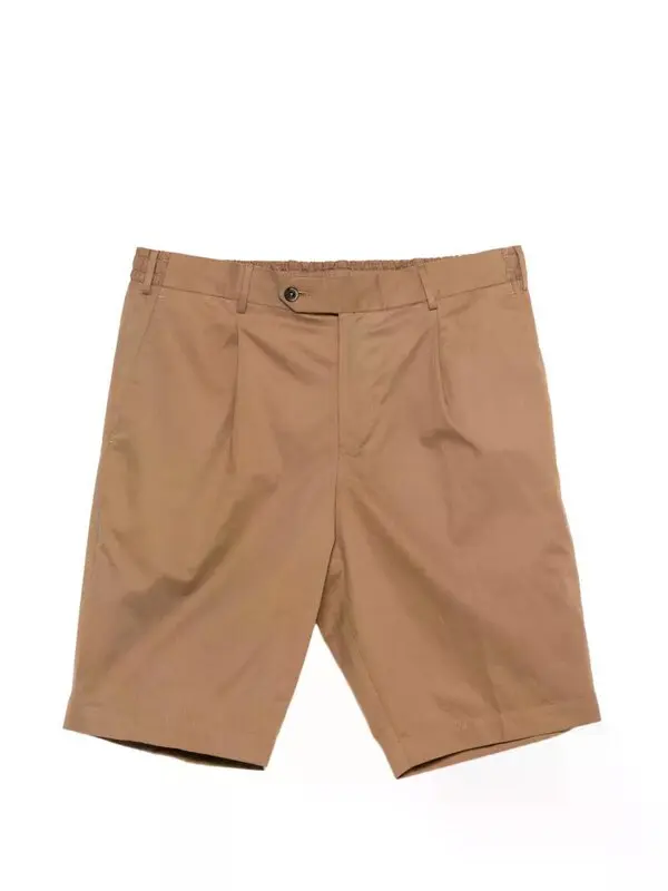 PT TORINO Button Pleated Shorts