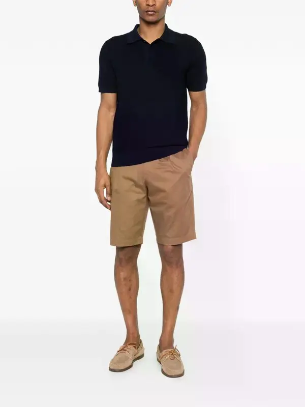 PT TORINO Button Pleated Shorts