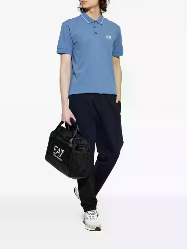 EA7 Piped Logo Polo Shirt