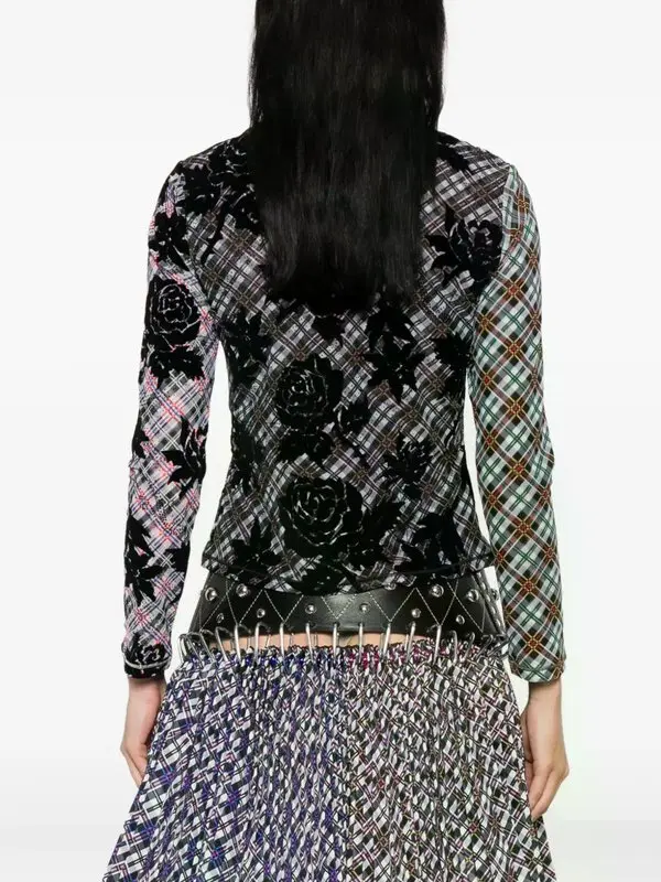 CHOPOVA LOWENA Picnic Check Top