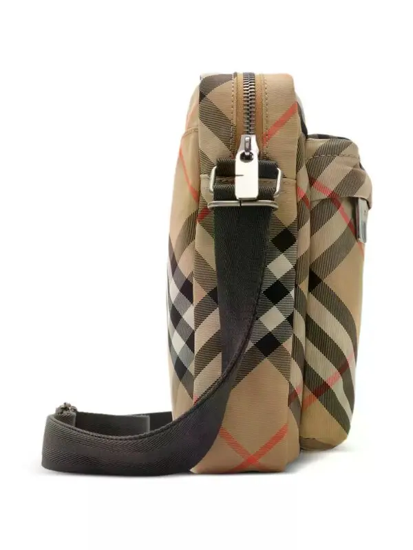 Burberry Check Pattern Shoulder Bag