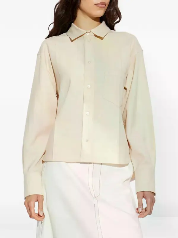 Victoria Beckham Chest-pocket Blouse