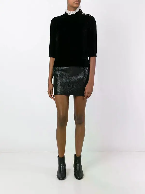 Philosophy Di Lorenzo Serafini Lace Collared Top