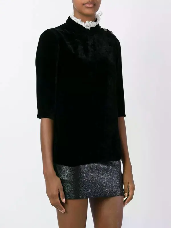 Philosophy Di Lorenzo Serafini Lace Collared Top