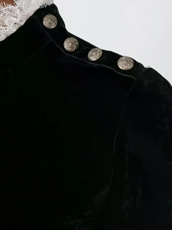 Philosophy Di Lorenzo Serafini Lace Collared Top
