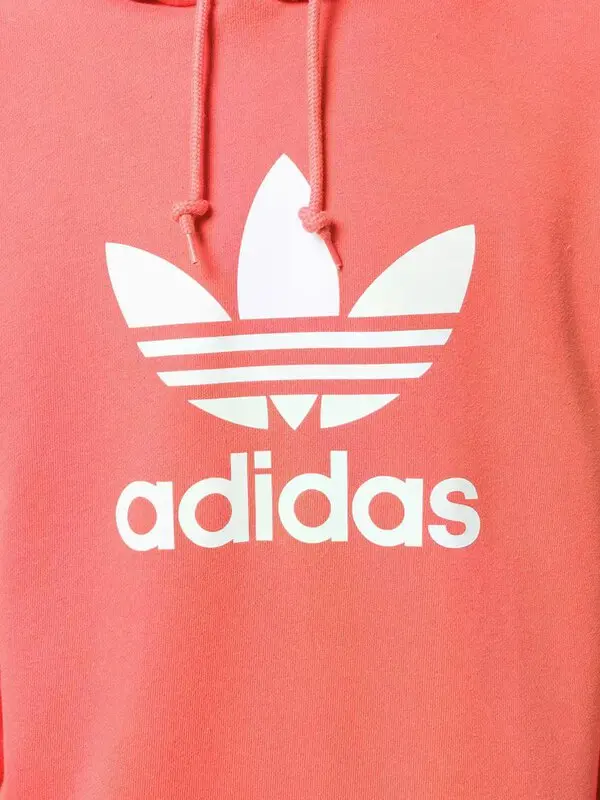 Adidas Originals Trefoil Hoodie - Red