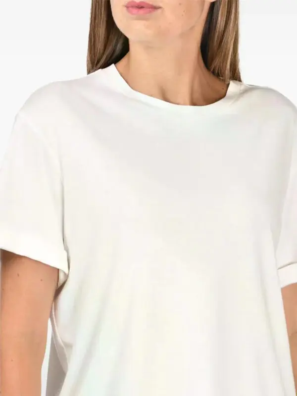 GRAN SASSO Rolled Cuff Top