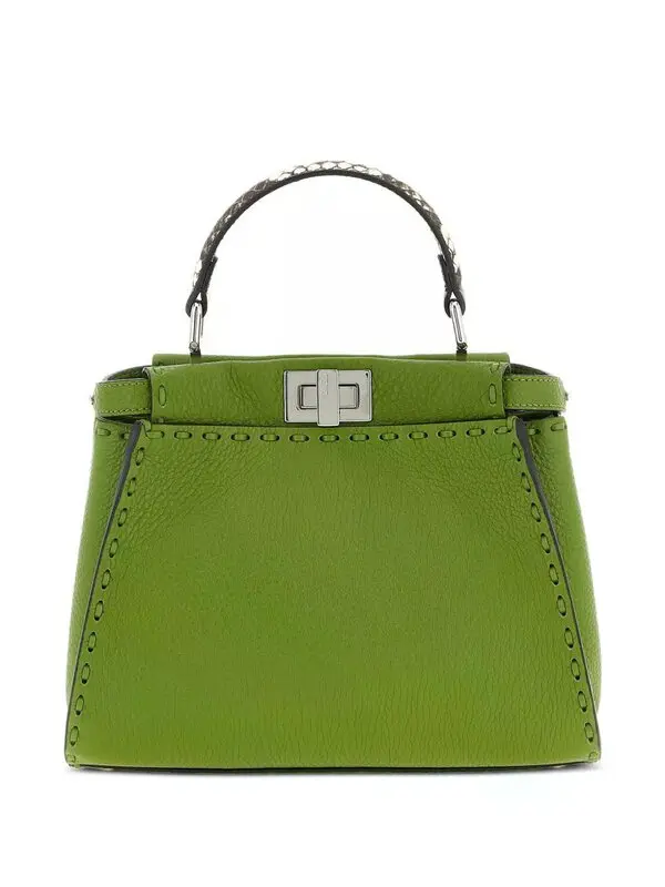 Fendi Mini Peekaboo Stitched Tote