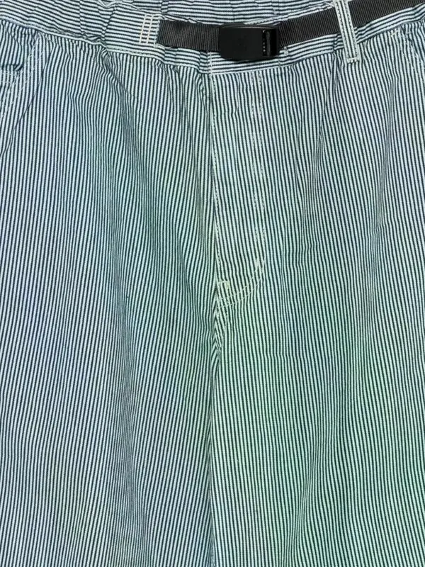 Gramicci Striped Belted Trousers - Blue