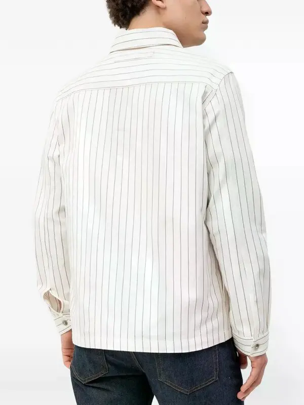 Hugo Chest-pockets Striped Shirt