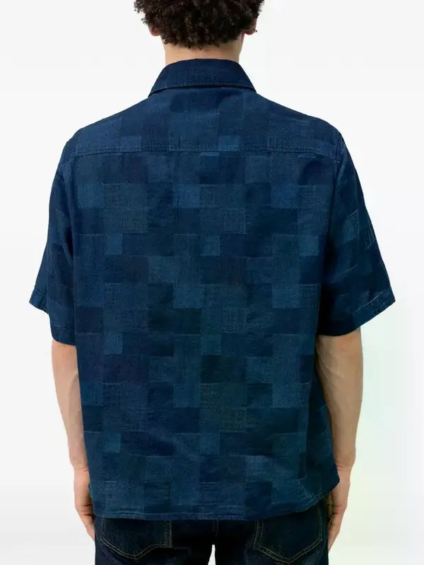 Hugo Ekyno Chest-pocket Checked Shirt