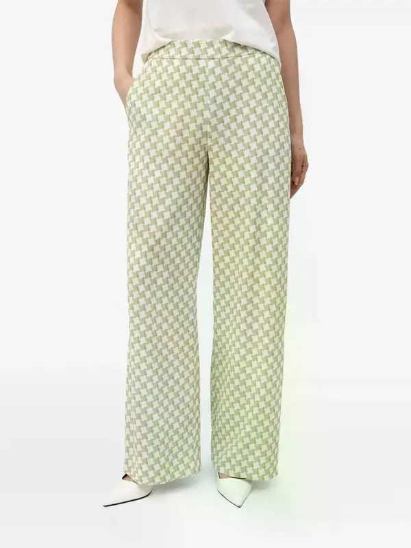 Hugo Haseli Checkered Trousers